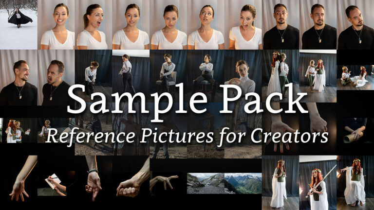 Figure Drawing Sample - Reference Pictures