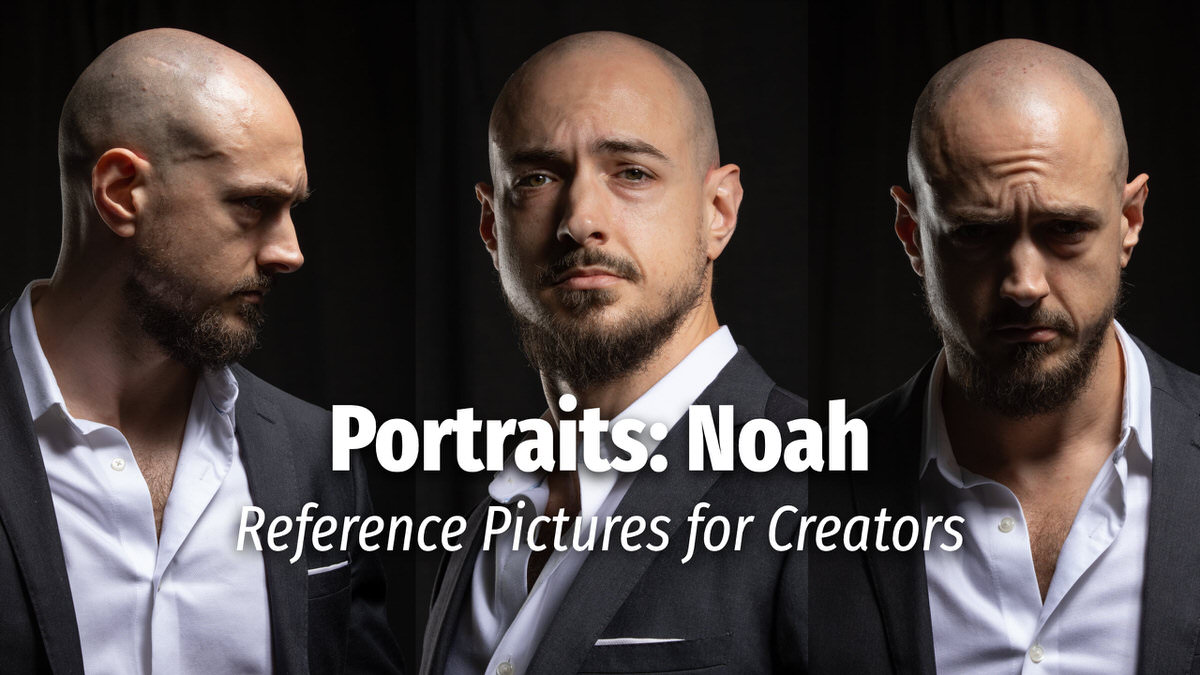 Portraits: Noah - Reference Pictures