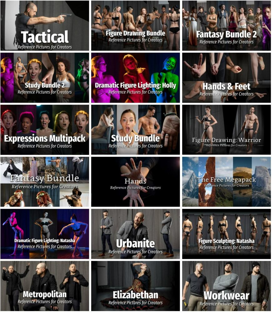 The 9 Best Places to Find Pose Reference - Reference Pictures